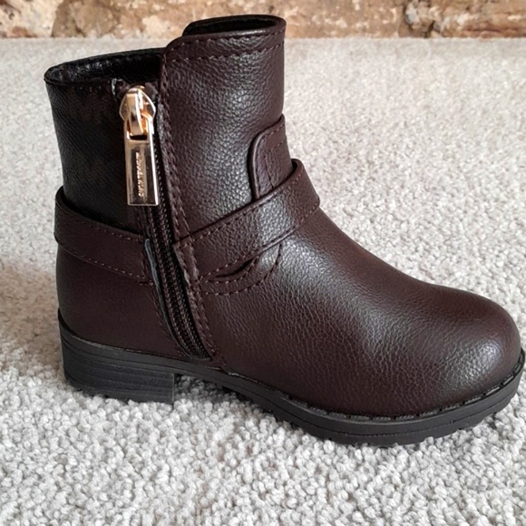 Michael Kors | Shoes | Michael Kors Toddler Girl Boots S 7c Cbrown ...